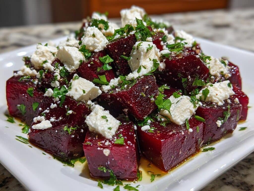 Irresistible Roasted Beets with Feta in Just 4 Steps